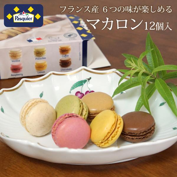 フレーバーはバニラ、ピスタチオ、コーヒー、ラズベリー、レモン、チョコレートの6種類。各2個づつで合計12個入。それぞれしっかりとした個性があり、香り立つ風味と味わいが楽しめます。 絹のように美しいマカロンシェル、なめらかなテクスチャー。 小...