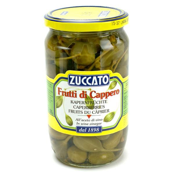 イタリア　シシリア産　大粒ケッパーベリー（けしの実の酢漬け)690ｇケッパーの花が咲いた後の実をひとつひとつ手摘みしてワインビネガーに付け込んだものです。その華やかな香りはサラダで光ります。アンティパスタとしてそのままワインのお供にもつぼみ...