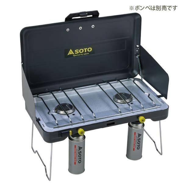 リーズナブルなカセットボンベ専用の2バーナー。ファミリーキャンプなどで様々な調理に対応。※ボンベは別売です。[カセットボンベ専用]●当店は土日祝の出荷はお休みです。