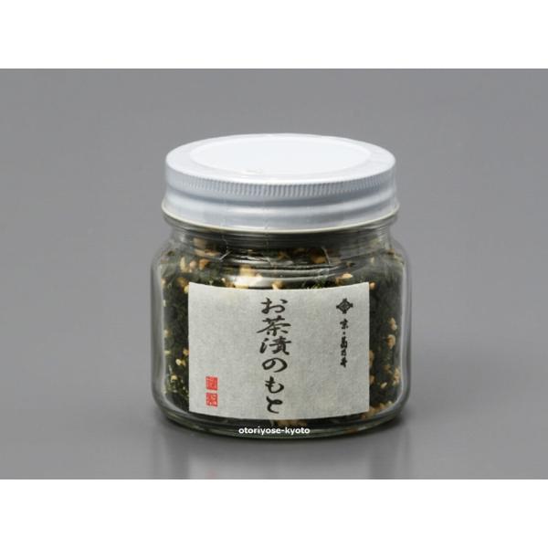 塩分控えめのお茶漬けの素です。「ちりめん鞍馬煮」や「京細雨」といっしょにお茶漬けにお使いください。商品名 お茶漬のもと内容量 95g賞味期限 常温で180日原材料名 白いり胡麻（白ごま（グアテマラ産））、ぶぶあられ、海苔、食塩レターパックプ...