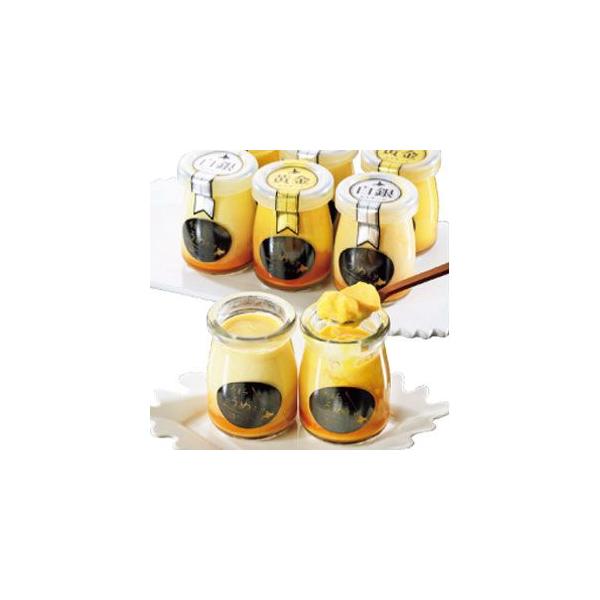 江別産牛乳と十勝産ジャージー牛乳をブレンドしたミルク、有精卵、てんさい糖と、北海道産の3つの素材のみで作る。驚くほどとろとろの食感。