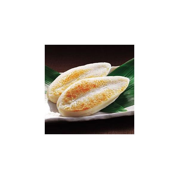 １枚90gと大判で、しかも肉厚なのが特徴。ふっくらとした食感で食べ応えもある。保存料だけでなく、つなぎのでんぷんや卵白なども使っていないので、魚本来の旨みと風味が味わえる。冷たいビールや冷酒の肴としてオススメだ。