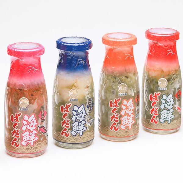 宮城県産のシャキシャキ食感のめかぶに、いくら・とびっこなどの新鮮な魚介類を混ぜ合わせ磯の味付けをしました。出汁をメインに味付けしており、軽やかにお召し上がりいただきやすいように仕上げております。また、ご飯の上にのせるだけで贅沢海鮮丼にもなり...