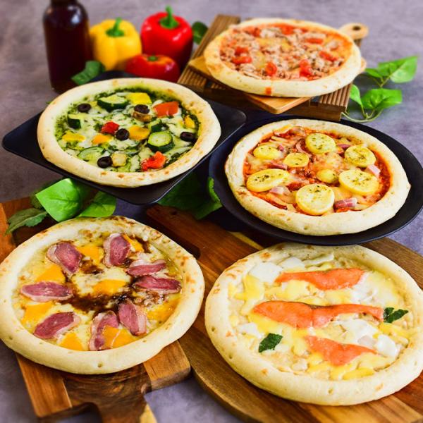 ナポリピザに最適なルスティカ小麦を使用した生地に職人が１枚１枚丁寧にトッピングを施し、お店の味をご家庭でも味わえる本格冷凍ピザです。