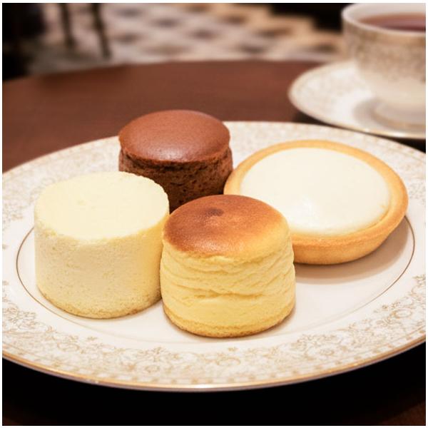 まるで口の中でとけてしまうかのようなやわらかな食感で人気の「大糸チーズ」、濃厚なショコラと優しいチーズのおいしいマリアージュの「半熟ショコラ」、ふわっとしているのにとろっとしている新食感でミルキーな「新潟ふわとろチーズ」、そして香ばしいタル...