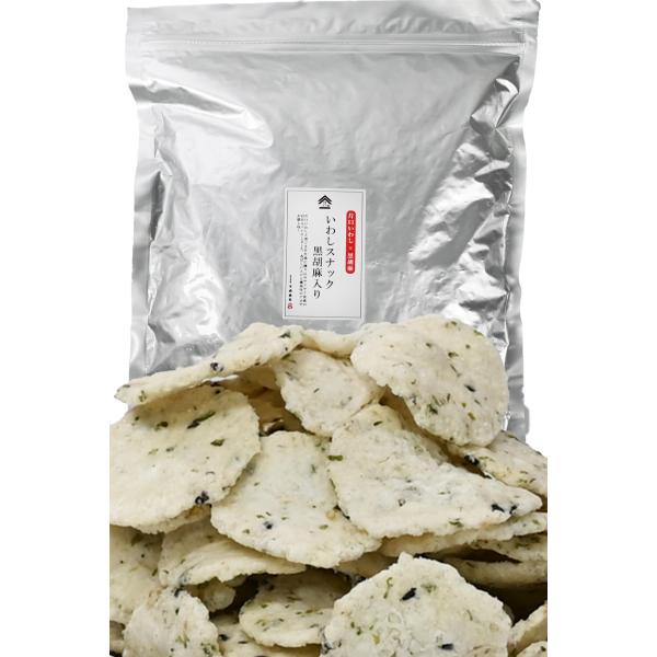 国産の片口いわしを使用したいわしせんべいです。<BR>サクサクと軽い食感ですので、おつまみとしてはもちろん、お子様のおやつから、カルシウム不足が心配なご年配の方までお楽しみいただけます。<BR>黒胡麻の香ばしさといわ...