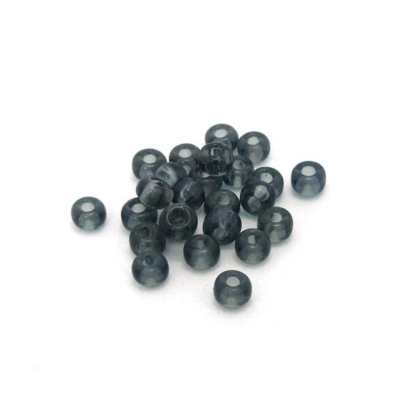 ・サイズ:約2.7mm・入り数:約10グラム ※量り方で1グラム前後の誤差が発生する場合があります。2.7mmの丸大ビーズです。透明・単色のビーズです。ビーズステッチやモチーフ作成に欠かせない定番品です。