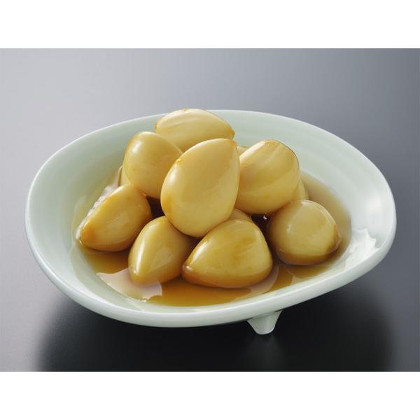 歯ごたえのよいにんにくを黒酢と梅酢に漬け込みました。<br>すっきりした酸味で、においもほとんど気になりません。