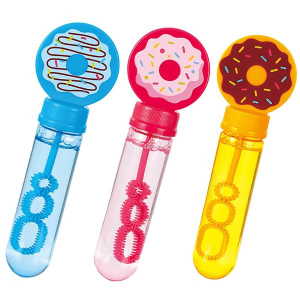 かわいいドーナツのシャボン玉！シャボン液入りなのですぐに遊べます。検索ワード母の日 父の日 こどもの日 敬老の日 クリスマス 誕生日 お祝い 進級 進学 プレゼント ギフト 出産 赤ちゃん