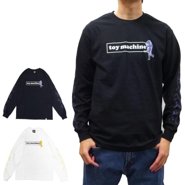 大人気SBブランド TOY MACHINE(トイマシーン)のアパレルラインが発売中！(Tシャツ ロングスリーブ ストリート スケート SB メンズ レディーズ ユニセックス 黒 ブラック 白 ホワイト カットソー トップス)