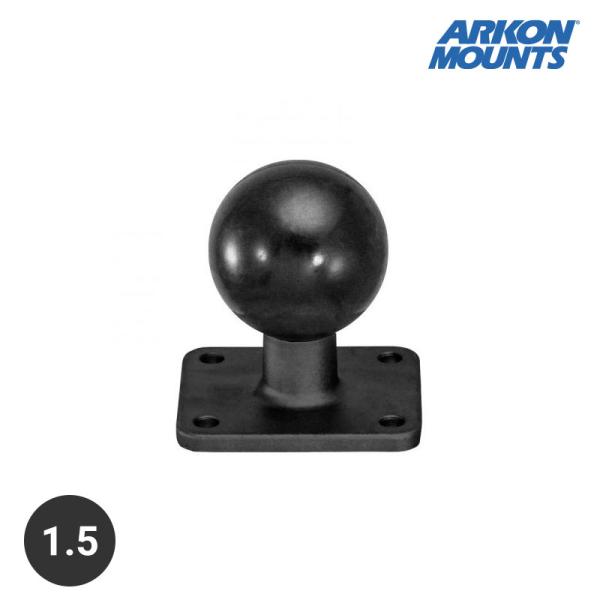 Cサイズのスクエアベースです。AMPSホールパターン規格の4つ穴があります。別売りのCサイズボール対応ソケットアームと組み合わせて使用します。異なるボールサイズの製品は使用できません。ー仕様ー・ボールサイズ：Cサイズ 1.5インチボール・取...