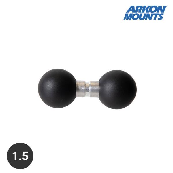 Cサイズのダブルソケットアームを連結するためのジョイントです。アームの延長やシビアな角度調整が必要な場面でご使用いただけます。RAM MOUNTS/ラムマウントのダブルソケットアームとの互換性もあります。ー仕様ー・ボールサイズ：Cサイズ 1...