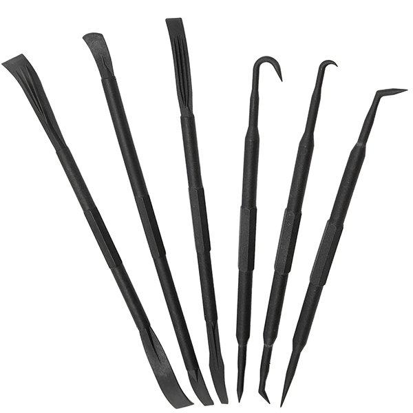 車のインテリアトリム、ベント取り外し、車キーの電池交換など細かい作業に最適です。スリムなプロファイルで、パネルの損傷とマーキングを最小限に抑えるために弾力性のあるナイロンで製造されています。接着剤、シリコンなどの均一化作業などにご使用いただ...