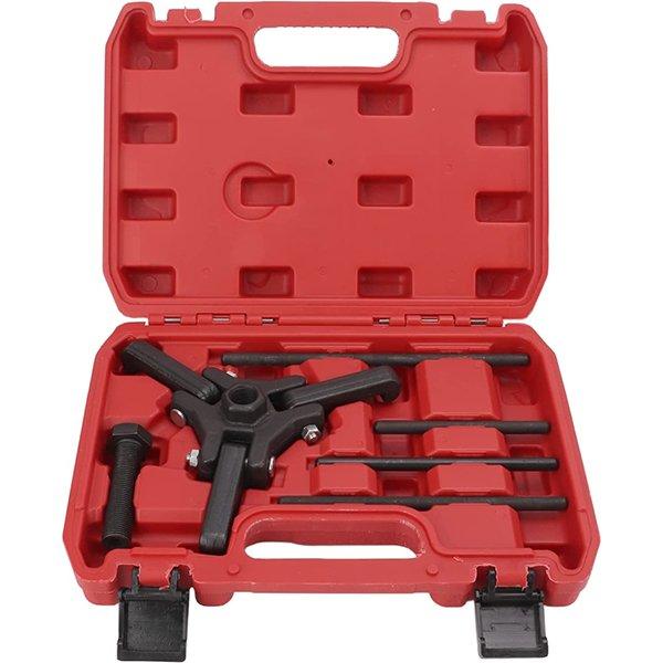 このクランクシャフトプーラーツールは、プーリーを取り外す前にラジエーターを取り外すという時間をかかるプロセスを経る必要がありません。 このハーモニックバランサープラーは、すっきりしたブロー成形ケースに収まり、移動や収納が簡単です。 タイトな...