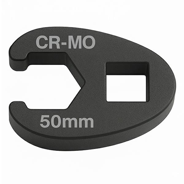 自動車や一般産業機械などの油圧配管に使用されているフレアナットの締め、緩め作業。■商品仕様・サイズ：50mm・差込角：3/4"(19mm)・材　質：クロームモリブデン鋼・その他：22mm、23mm、24mm、25mm、26mm、27mm、2...