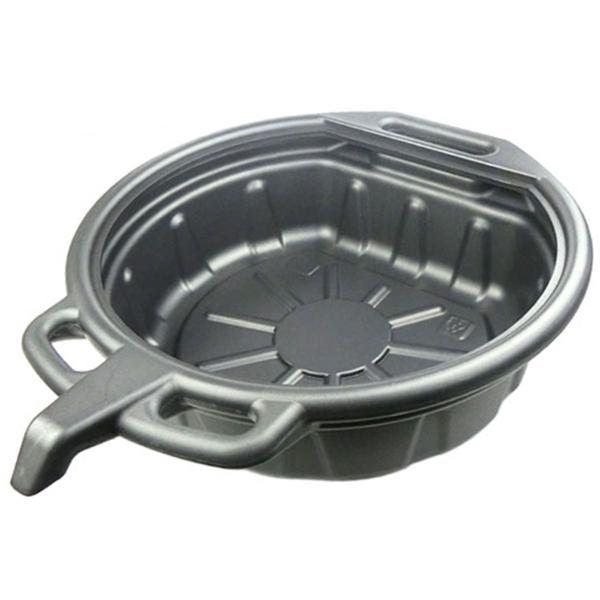 大容量16L！特大サイズのオイルドレンパン。ハンドル付きで、落下事故も防止！オイルのこぼれ防止のため、縁にかえりも装備。排出口がじょうご形状になっており、ドラム缶等に移し換える際にもこぼれにくい！エンジンオイルだけでなく、ラジエーターの不凍...