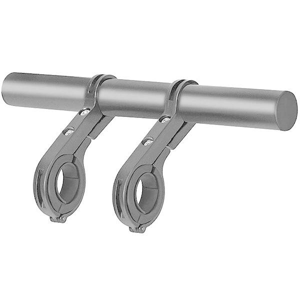 素材：アルミニウム合金製なので軽量で耐久性に優れています。多くの自転車に適合します。滑り止めゴムを追加または減らすことにより、25.4mm、31.8mmのハンドルバーにフィットします。直径：33mm長さ：200mm適合：25.4mm＆31....