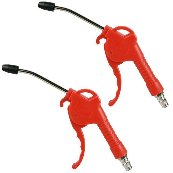 埃・塵・切粉・切屑・水滴の吹き飛ばし、清掃作業や、冷却・乾燥作業に。トリガーで流量の強弱が調整可能。軽量樹脂ボディーで長時間作業も楽。先端ノズルにプラのノズルパーツ付きで対象物を傷つけにくい。■商品仕様・本体全長：255mm・ノズル全長 ：...