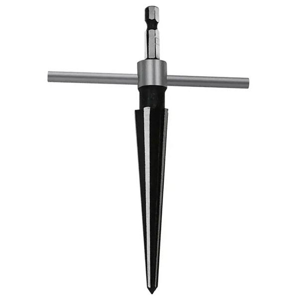 超硬スチール製です、主にアルミ、プラスティック、木材の穴を拡大するために使用されます。穴の回りについたバリを削りとったり、サイズ違いの穴を広げたりなど簡単に行えます。刃は熱処理して強化した切れ味最高の素材です。■商品仕様・穴開範囲 ： 5〜...