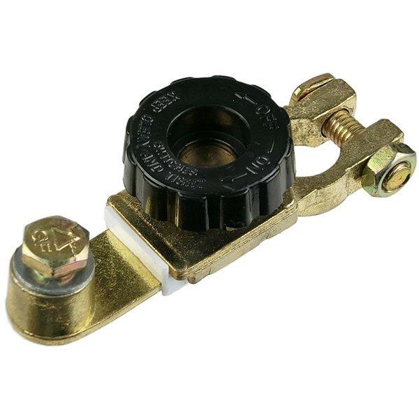 ダイヤルを回しバッテリーON/OFFの切り替えが簡単に行えます。長時間愛車に乗らない際の盗難防止やバッテリー上がり防止、作業中の事故防止等、ほんの手軽な装着でかなり重宝します。DIY整備派の方や長期に渡り運転しない車等には絶対にお勧めです！...