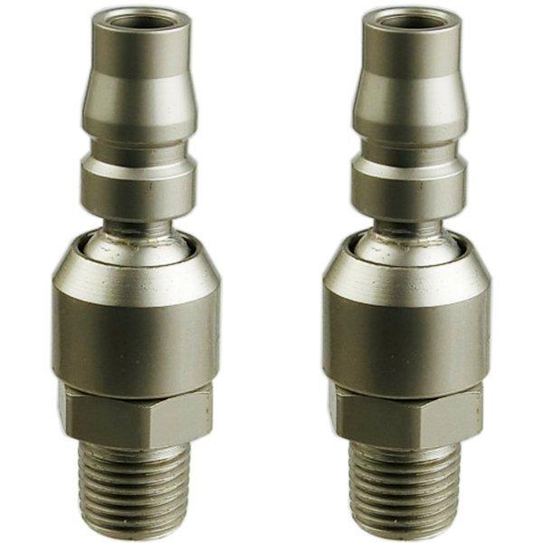 エアーツールに接続する事で、エアーホースの捻れを防止する事が出来ます。プラグが全方向に約30度スムーズに傾くため、作業効率が向上するとともに、作業時のホースの追従性が高まり、手首の疲労や腕・肩への負担が軽減されます。■商品仕様・全　長：66...