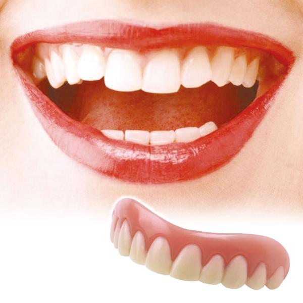 ●サイズ/約幅5.2×高さ1.5cm●重さ/約4g●備考/美的目的の商品のため、飲食はできません。衛生商品のため開封後の返品・交換はお受けできません。前歯がない方は接着が難しい場合がございます。上歯用・女性用●製造国/台湾製