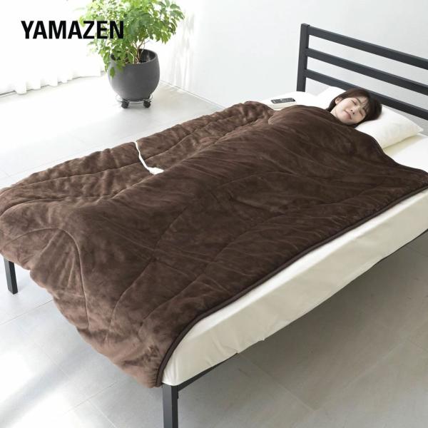 ●サイズ/約188×130cm、コード長さ：電源側約1.96m・本体側約1.7m●重さ/約2.4kg●素材/ポリエステル100％●仕様/電源：AC100V（50-60Hz）、定格消費電力：50W、消費電力量：強約35Wh・適温約18Wh・弱...