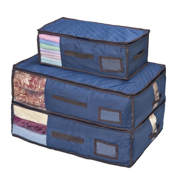 ●サイズ/小：約幅32×奥行50×高さ20cm、大：約幅52×奥行72×高さ22cm●重さ/小：約380g、大約420g（各1個）●素材/ポリエステル、不織布、合成繊維（クリーンオアシス&amp;#174;）●製造国/中国製