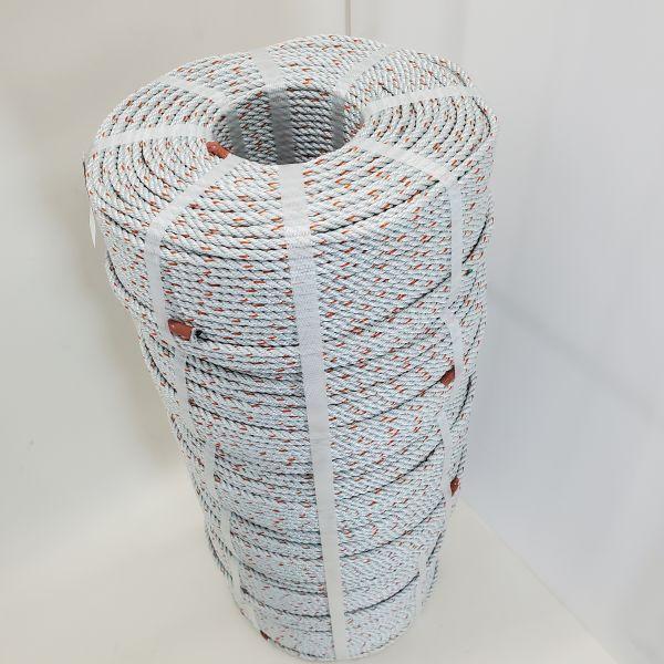 【商品詳細】素材：ポリプロピレン太さ：6mm長さ：約200m質竜：3.1〜3.3kg(1点あたり)カラー：シルバーグレー/オレンジ内容：6点セット【その他注意点】●アウトレット品となります。長期保管商品の為、倉庫内移動等多く、細かな打ち傷、...