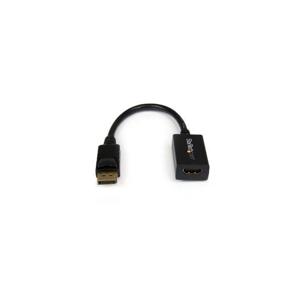 DisplayPort(オス)−HDMI(メス)変換アダプタ (黒)　ディスプレイポート/ DP−HDMI変換ケーブル　1920x1200　5.1ch音声出力対応　ブラック DP2HDMI2※代金引換でのご注文はお受付できません。※ご注文手...