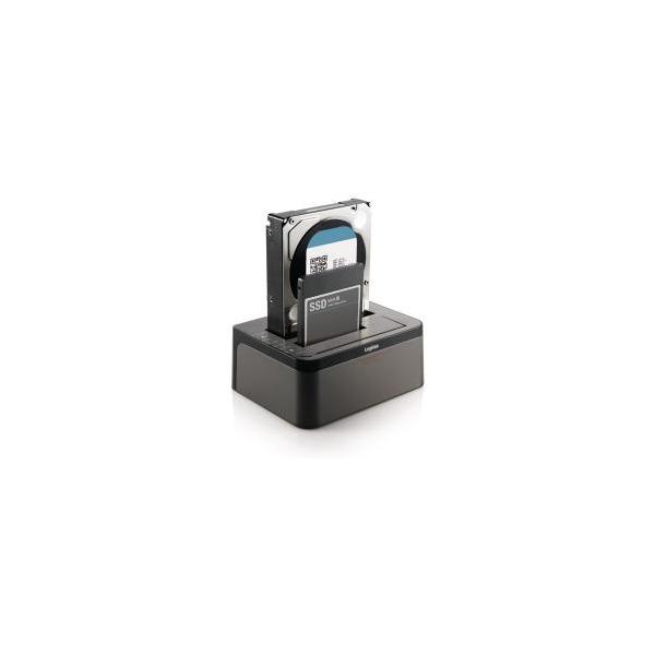HDDケース/3.5インチHDD&amp;2.5インチHDD+SSD/2Bay/Duplicator/USB3.0/ソフト付/エラースキップ機能付 LGB-2BDPU3ES※ご注文手続き後、当店より発送予定日または取寄商品の在庫有無・納期を...