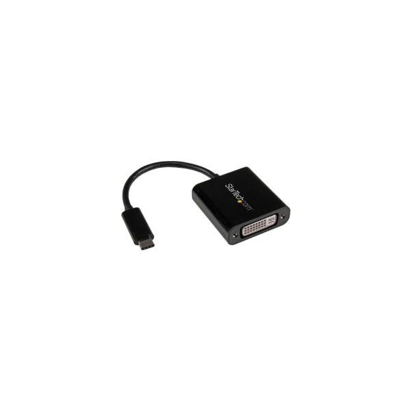 USB-C - DVI変換アダプター ブラック CDP2DVI※ご注文手続き後、当店より発送予定日または取寄商品の在庫有無・納期を記載したご注文確認メールをお送りいたしますので必ずご確認をお願い致します。納期は事前にお問い合わせをお願いします。