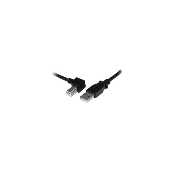 2m USB 2.0 ケーブル タイプA (オス) - タイプB/L型左向き (オス) ブラック USBAB2ML※代金引換でのご注文はお受付できません。※ご注文手続き後、当店より発送予定日または取寄商品の在庫有無・納期を記載したご注文確認...
