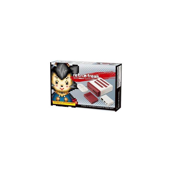 [サイバーガジェット] レトロフリーク レッド×ホワイト（コントローラーアダプターセット） [CY-RF-RW]※ご注文手続き後、当店より発送予定日または取寄商品の在庫有無・納期を記載したご注文確認メールをお送りいたしますので必ずご確認をお...