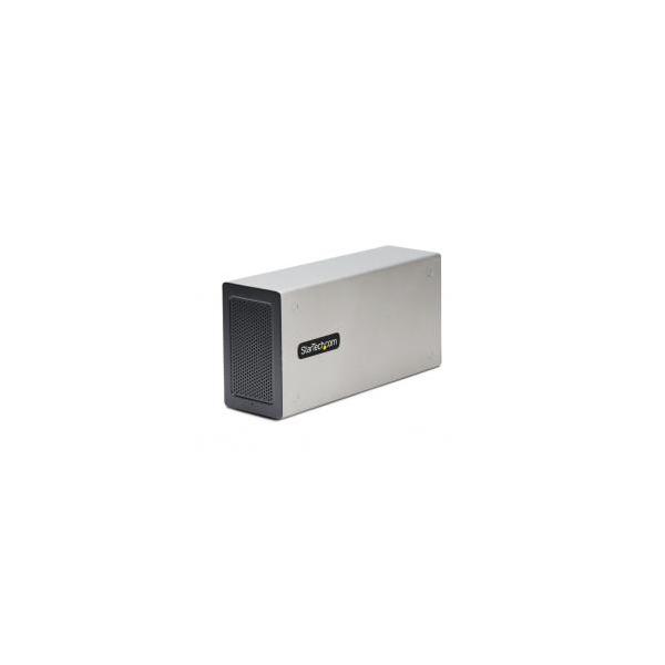 PCIe外付けケース/Thunderbolt 3接続/デュアルPCI Express 3.0 x16スロット/TB3/DP 1.4ポート経由8K/4Kビデオ出力/ノートPC パソコン ビデオキャプチャー FireWire ネットワークカード...