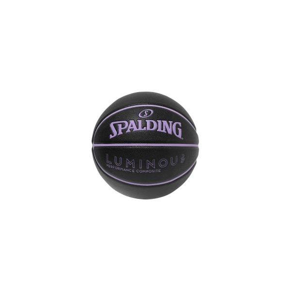 バスケットボール ルミナス 合成皮革 ブラック×バイオレット 5号 77-980J SPALDING スポルディング※ご注文手続き後、当店より発送予定日または取寄商品の在庫有無・納期を記載したご注文確認メールをお送りいたしますので必ずご確認...