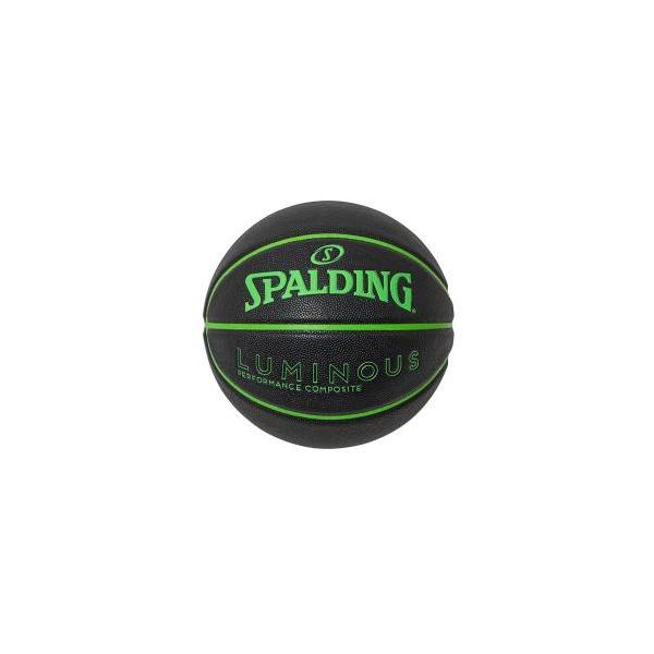 バスケットボール ルミナス 合成皮革 ブラック×グリーン 5号 77-979J SPALDING スポルディング※ご注文手続き後、当店より発送予定日または取寄商品の在庫有無・納期を記載したご注文確認メールをお送りいたしますので必ずご確認をお...