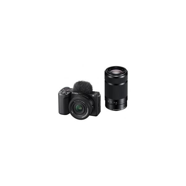 SONY VLOGCAM ZV-E10M2X ダブルズームレンズキット ブラック ミラーレスカメラ ブログカム ソニー※ご注文手続き後、当店より発送予定日または取寄商品の在庫有無・納期を記載したご注文確認メールをお送りいたしますので必ずご確...