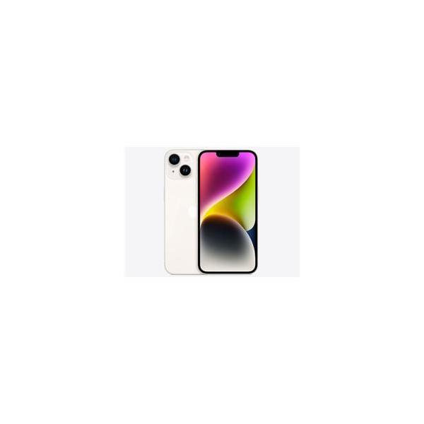 Apple iPhone 14 128GB SIMフリー [スターライト] MPUQ3J/A アップル アイフォン 14※ご注文手続き後、当店より発送予定日または取寄商品の在庫有無・納期を記載したご注文確認メールをお送りいたしますので必ずご...
