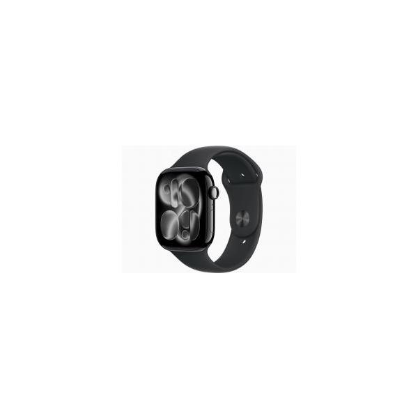 Apple Watch Series 11 GPSモデル 46mm MEUX4J/A [ジェットブラック・ブラックスポーツバンド M/L] アップルウォッチ※ご注文手続き後、当店より発送予定日または取寄商品の在庫有無・納期を記載したご注文確...