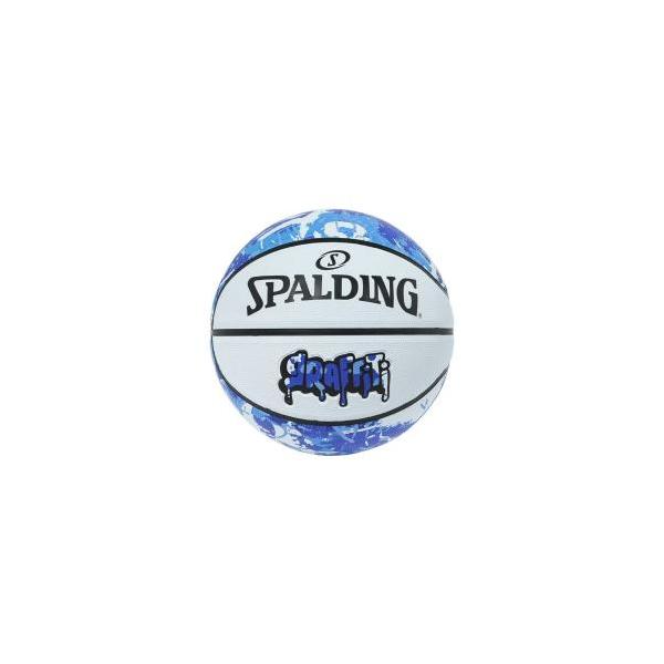 バスケットボール グラフィティ ブルー×ホワイト ラバー 5号球 85-513J SPALDING スポルディング※ご注文手続き後、当店より発送予定日または取寄商品の在庫有無・納期を記載したご注文確認メールをお送りいたしますので必ずご確認を...