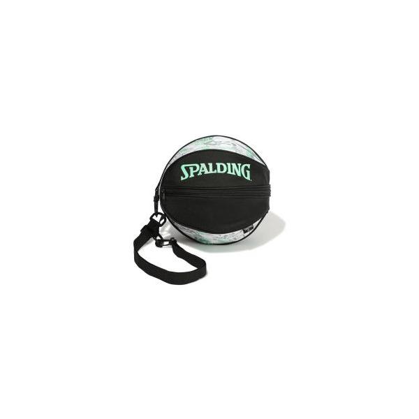 バスケットボールが1個収納可能な ボールバッグ グラフィティ ミント×ホワイト 49-001GMW SPALDING スポルディング※ご注文手続き後、当店より発送予定日または取寄商品の在庫有無・納期を記載したご注文確認メールをお送りいたしま...