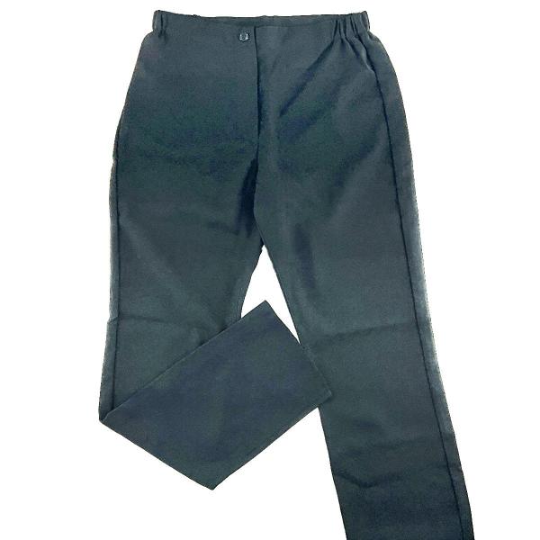 よく伸びて軽やかに動けるストレッチギャバ素材を使用しています。肌ざわりがよく、動きやすいのにシワになりにくいので、きちんとした印象をキープできると好評です。※お手入れ方法：洗濯機OK、ネット使用色：ブラック品質：ポリエステル100%サイズ：...