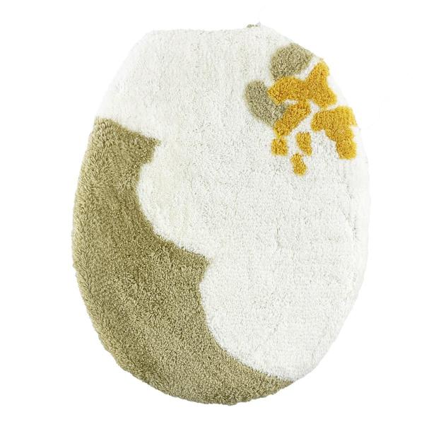 アクリル100％素材で、ふんわりとしたやさしい肌ざわりが魅力です。 トイレ空間を明るくあたたかい雰囲気に演出します。 ＜洗濯・お手入れ方法＞洗濯機OK（ネット使用）色：ネコ柄 オフホワイト系品質：アクリルサイズ：O・U型、約36cm×45c...