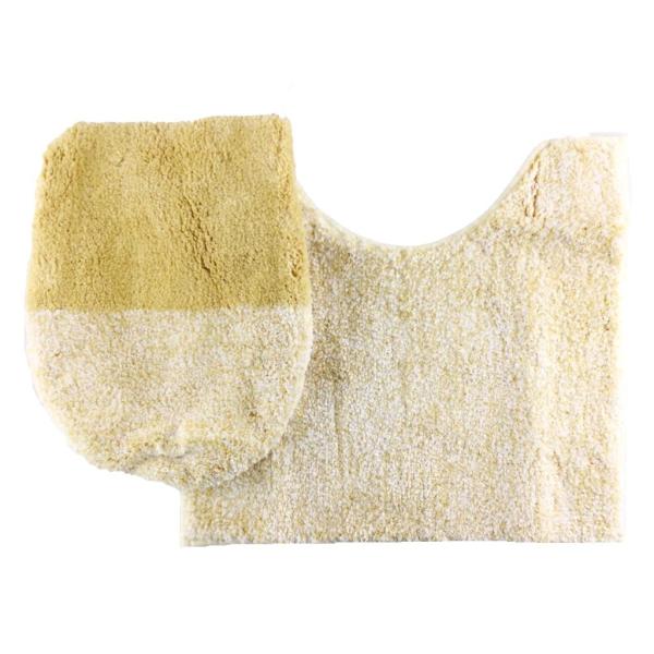 ふかふかの踏み心地のシャギー。ミシンを使いパイルを一つ一つ植え込んだ手作りの優しさを感じる商品です。マットの裏面は滑りにくい加工＜洗濯方法＞洗濯機ＯＫ　ネット使用 色：アイボリー品質：ポリエステル100％、裏面＝TPR(熱可塑性ゴム)サイズ...