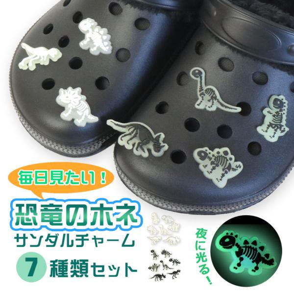 【みんな大好き恐竜のホネ】魅力いっぱい、恐竜のホネです！可愛い＆カッコイイで、男の子にも女の子にも、子供にも大人にも、手に取った瞬間からきっとお気に入りになります。可愛いデフォルメの骨が5種類、格好いいリアル系の骨が2種入っています。【ホネ...