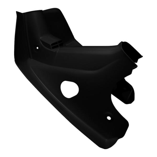 商品名 スーパーカブ　レッグシールド　ブラック・黒スタンダード・デラックス用  スーパーカブ レッグカバー  C50 C70 C90　ブラックカラー：ブラック（つやあり）適合：スーパーカブ C50/C70/C90備考： デラックス・スタンダ...