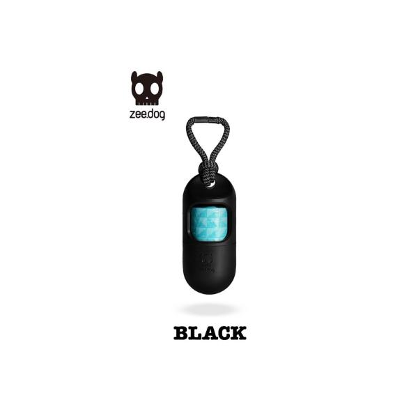 zee.dog ブランドのPOOP BAG（プーバッグ・うんち袋）専用ディスペンサーです。<br /><br />オシャレなカプセルスタイルのディスペンサー。<br />携帯にはカラビナの他に本体後ろのク...