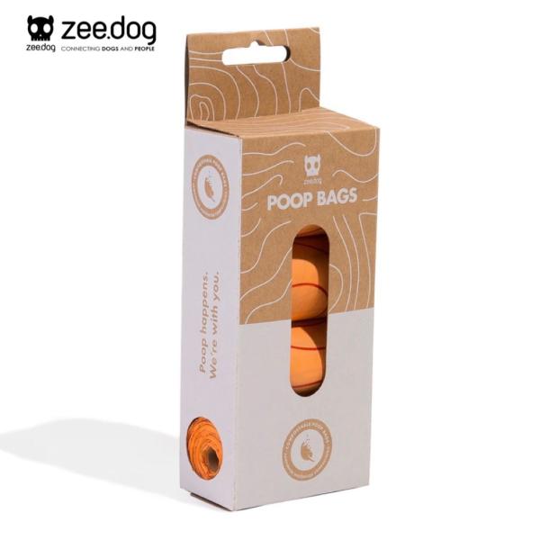 zee.dog ブランドのPOOP BAG（プーバッグ・うんち袋）ディスペンサー用の詰替用ロールです。zee.dog用POOP BAG ディスペンサーにはもちろん、市販のディスペンサーにも対応しています。※一部サイズの合わない場合がございま...