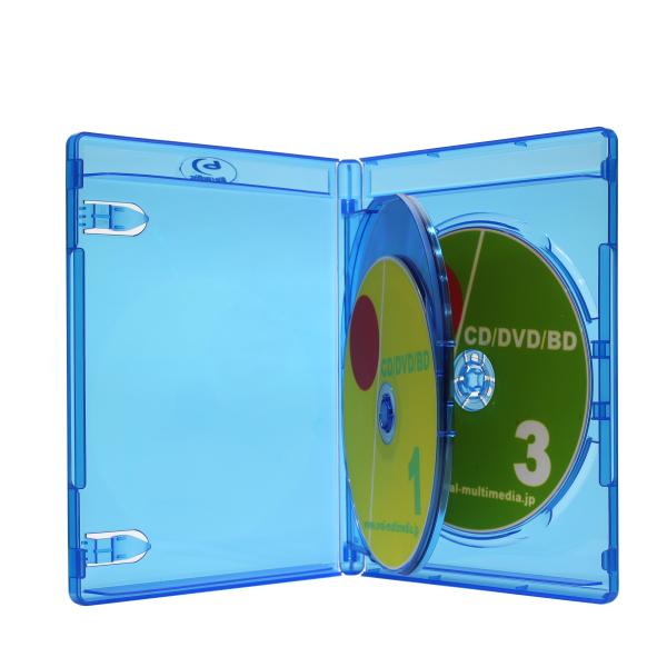 【発売日：2025年05月22日】・このケースは輸入品です。・14.5mm厚のケース一つに3枚のBlu-rayDiscを収納可能です。1ページ目には冊子のみを。フリップ部に2枚、4ページ目に1枚　合計3枚のディスクを収納。・ケース外側にはジ...